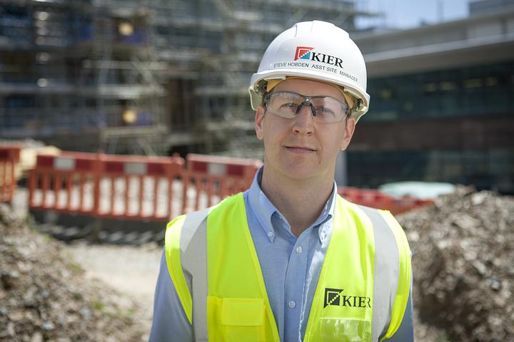 Construction graduate part of research labs development - University of ...