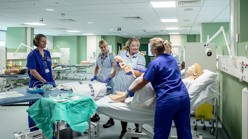 Clinical skills wards: hospital simulation ward - University of Plymouth