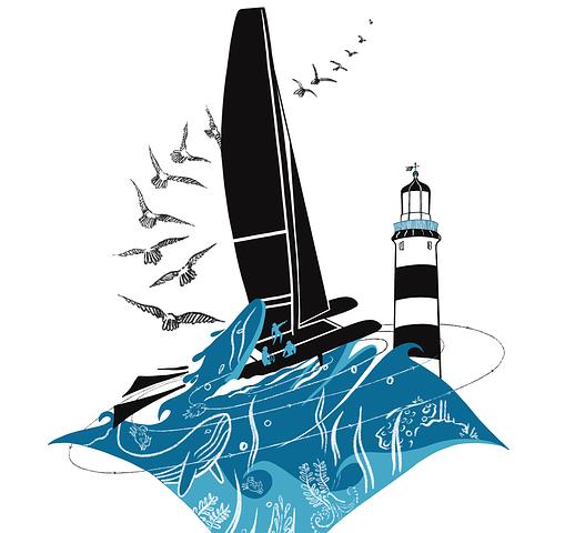 Illustration student creates winning designs for SailGP’s Great Britain ...