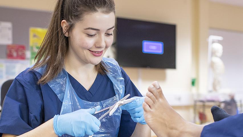 What can you do with a podiatry degree? - University of Plymouth