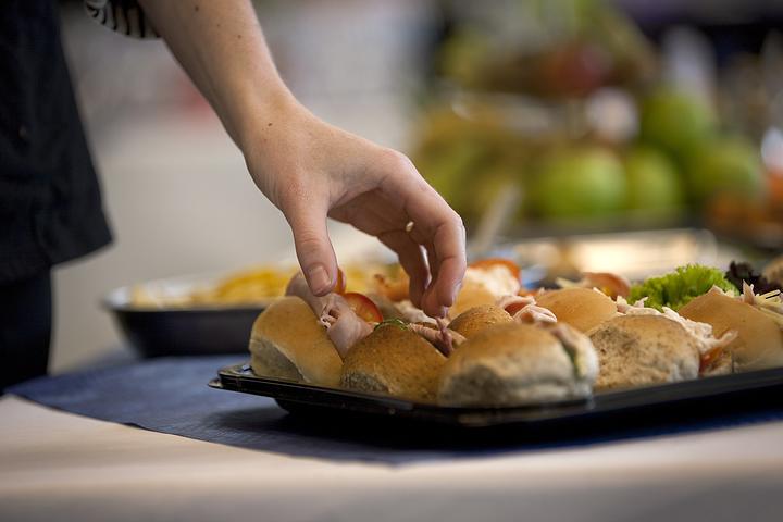 University of Plymouth's catering team brings extra food to the table ...