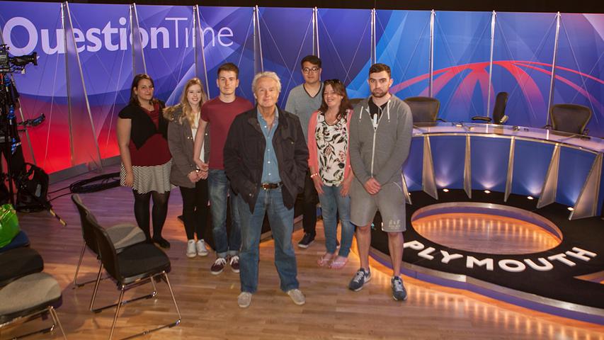 Media Arts students go behind the scenes of Question Time - University ...