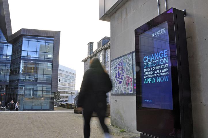 Get your message across on campus with the University's digital screens ...