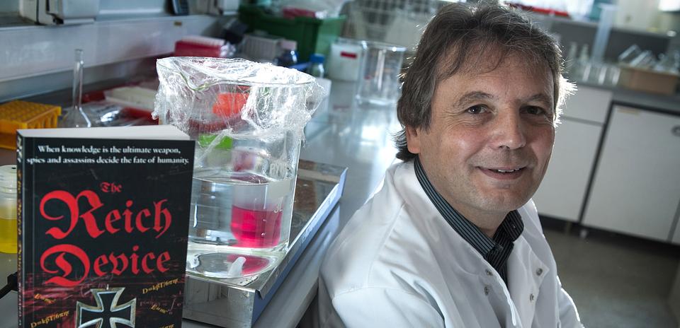 Biology Professor makes history in new fiction novel - University of ...